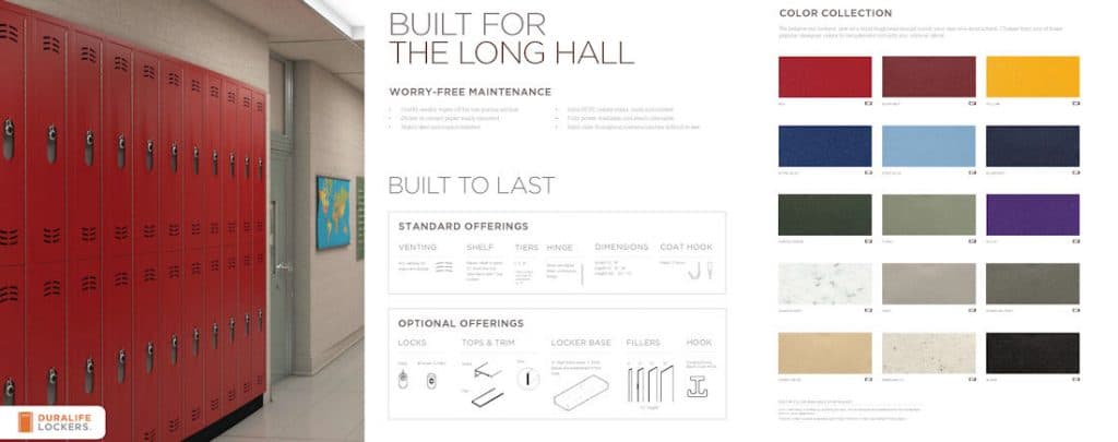 Solid Plastic Lockers | Nationwide Shipping | Partitions Plus
