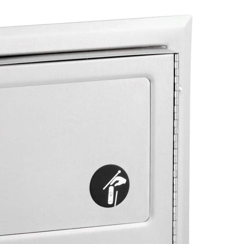 Bobrick Partition Sanitary Napkin Disposal B-354 - Partition Plus