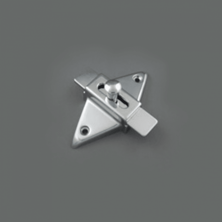 Hadrian Surf. Slide Latch with Fasteners - 610121 - Partition Plus
