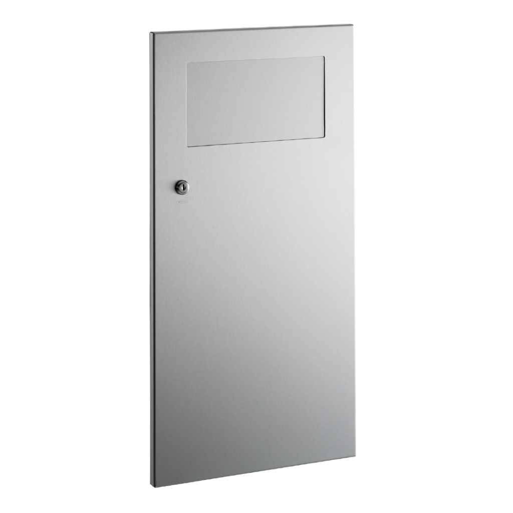 Bobrick Recessed Waste Disp. with Door B-35633 - Partition Plus
