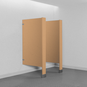 Floor Mounted Urinal Screen - Bobrick SCRC - Partition Plus