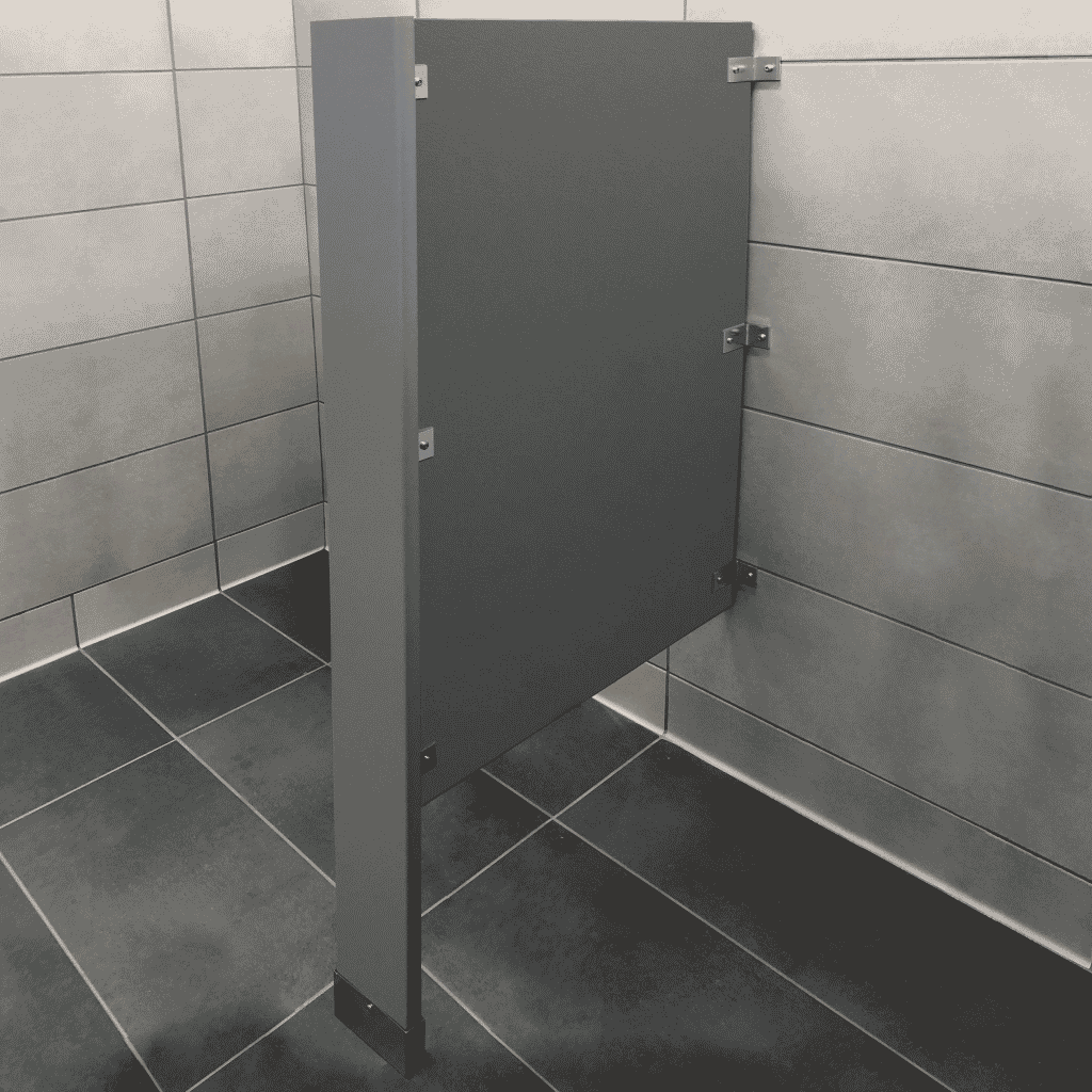 Floor Mounted Privacy Screen – Solid Plastic - Partition Plus