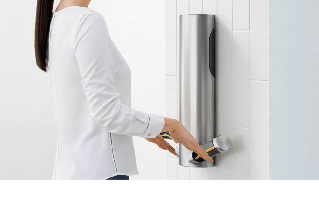 Dyson Airblade 9KJ Hand Dryer - Stylish, Powerful - Partition Plus